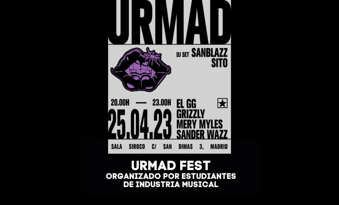 UrMAD Fest, organizado por estudiantes de industria musical