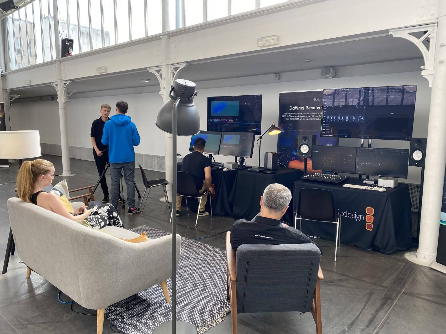 SAE Institute Paris certifié Black Magic Design