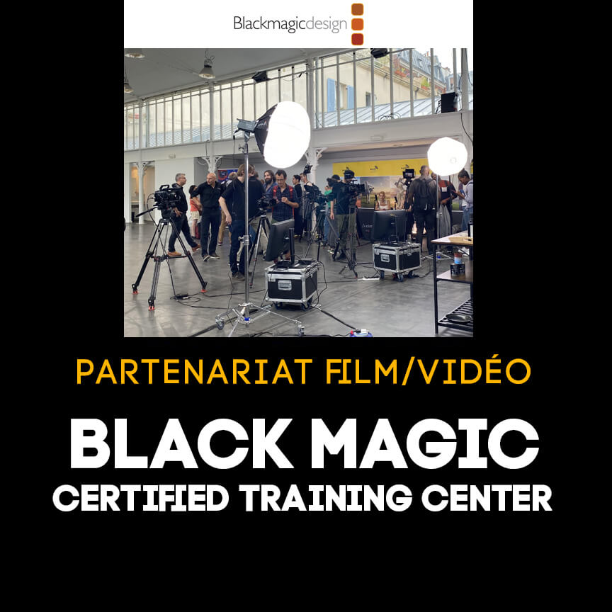 SAE Institute Paris certifié Black Magic Design