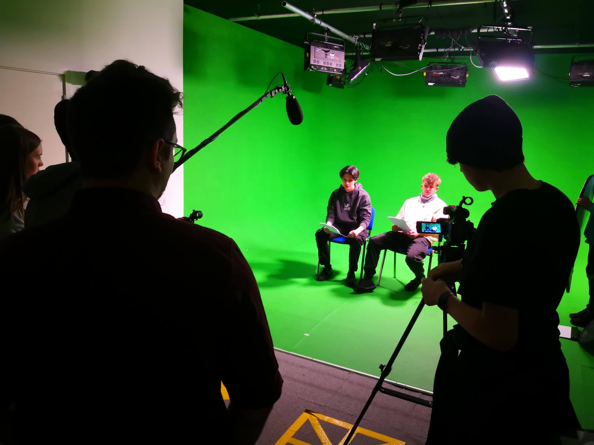 Southport College students visit SAE's campus in Liverpool