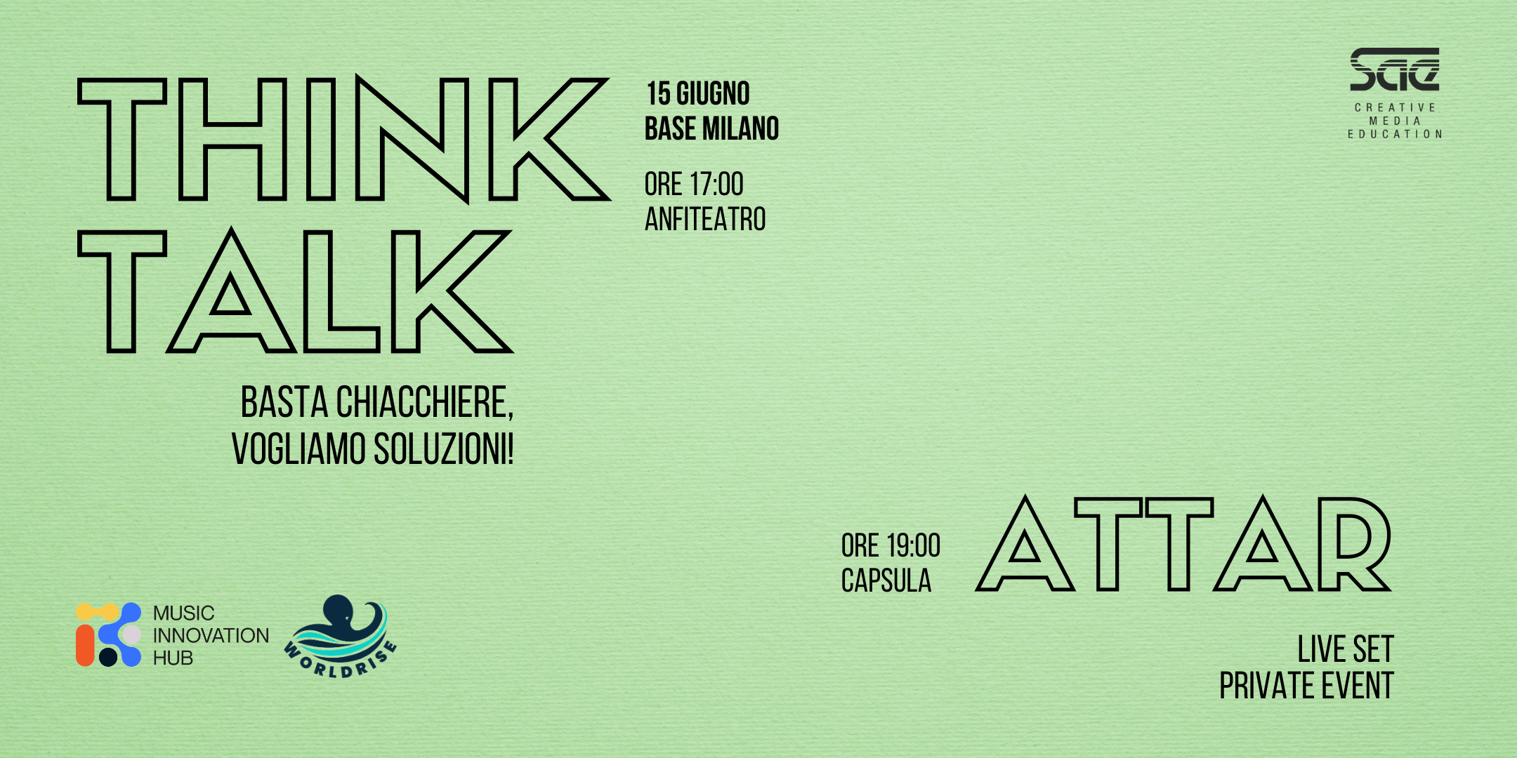 ThinkTalk: basta chiacchiere vogliamo soluzioni! - SAE Italy